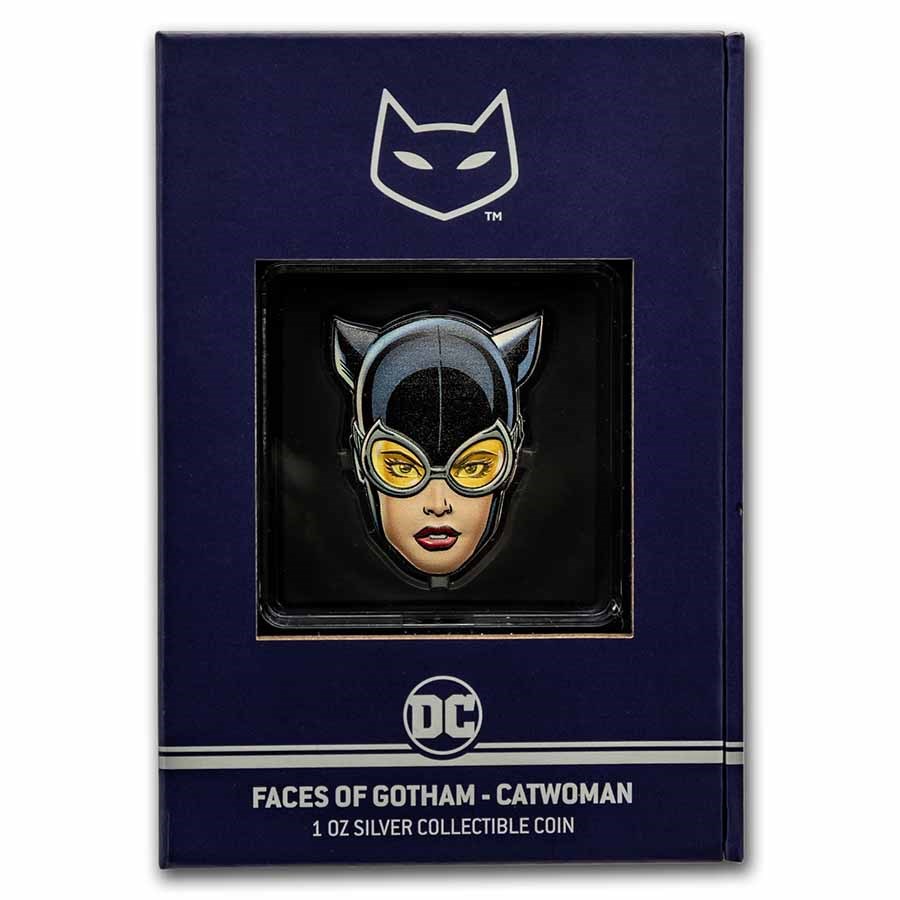 2022 1oz Niue DC Comics Face of Gotham Series – Catwoman .999 Silver ...